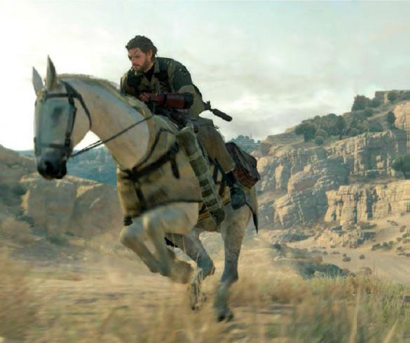 D.D. is Showcased in New Metal Solid V: The Phantom Pain Screenshots