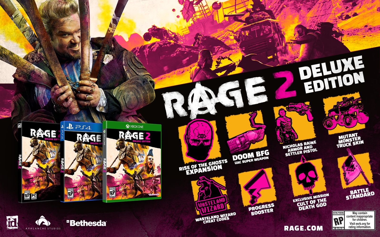 Feel All the Rage with the Rage 2’s Collector’s Edition and Deluxe ...