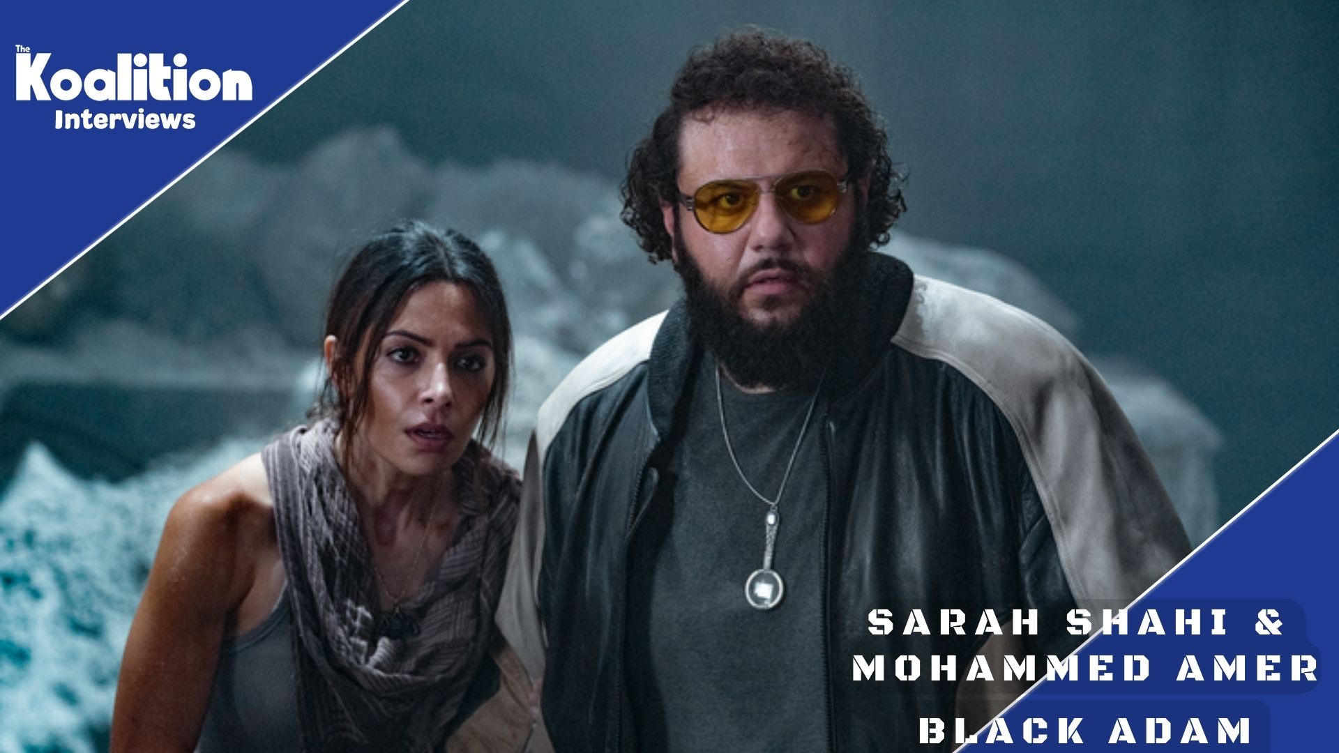 Black Adam's Sarah Shahi & Mohammed Amer Take the Superhero Genre to the Next Level