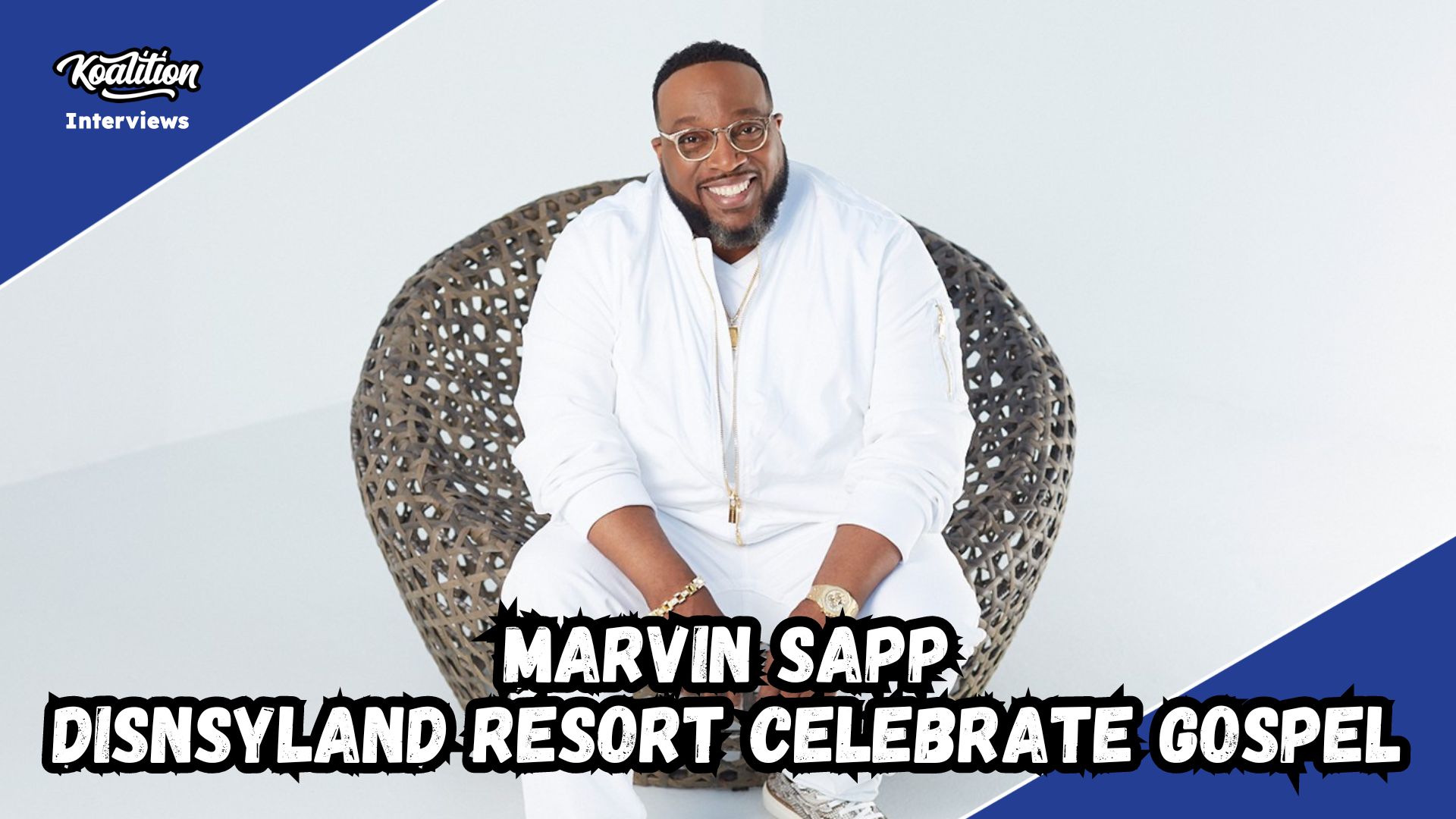 Marvin Sapp Has Been Preparing For Disneyland's Celebrate Gospel All ...