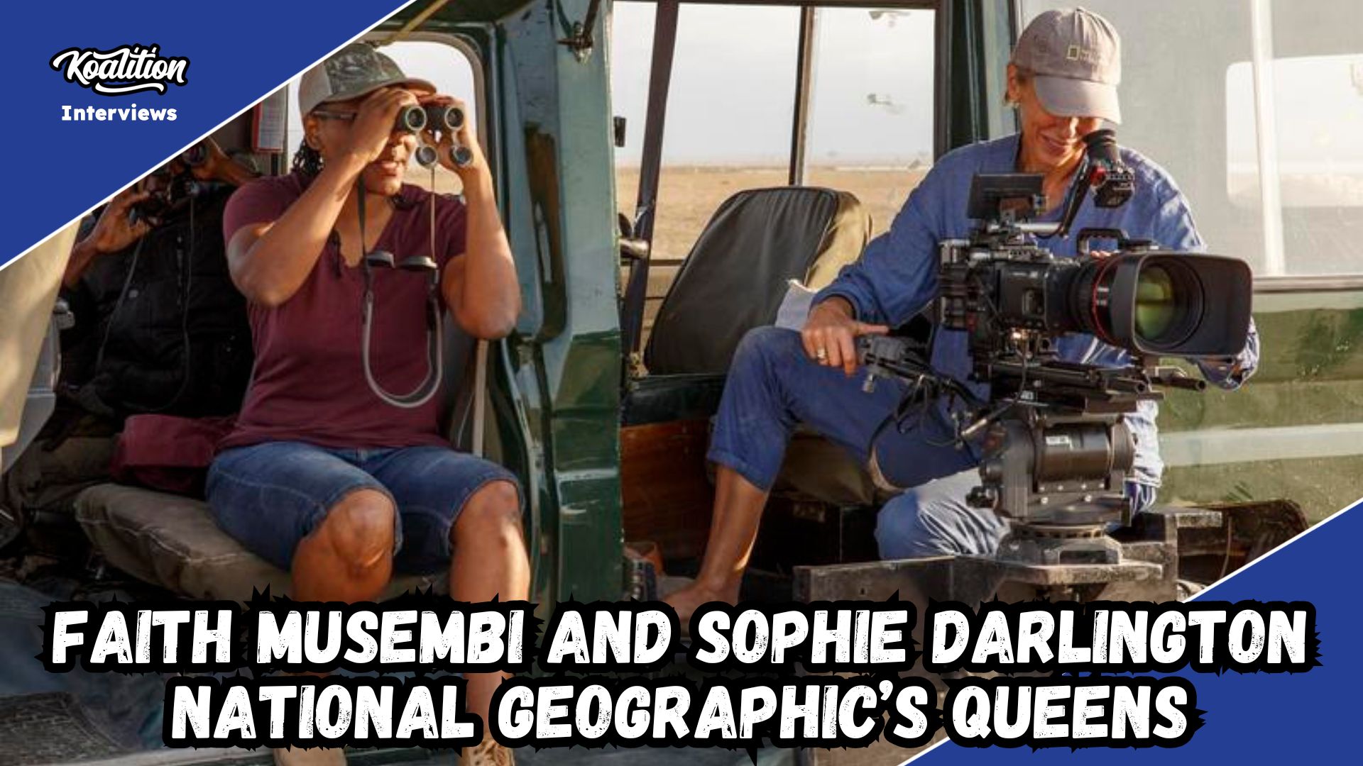 QUEENS' Faith Musembi and Sophie Darlington Put Female Elephants First ...